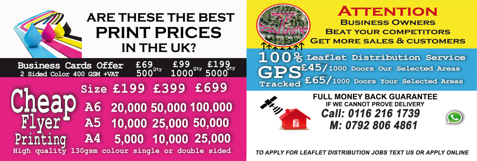 Local Leaflet Promotion 100% GPS tracked leaflet distribution company ...